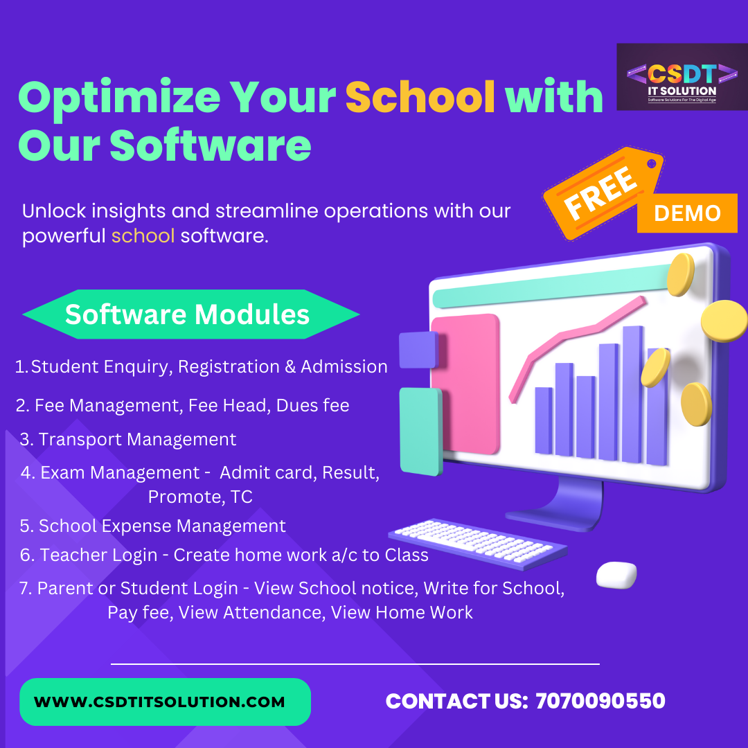 Smart School Management Software | Online School ERP System